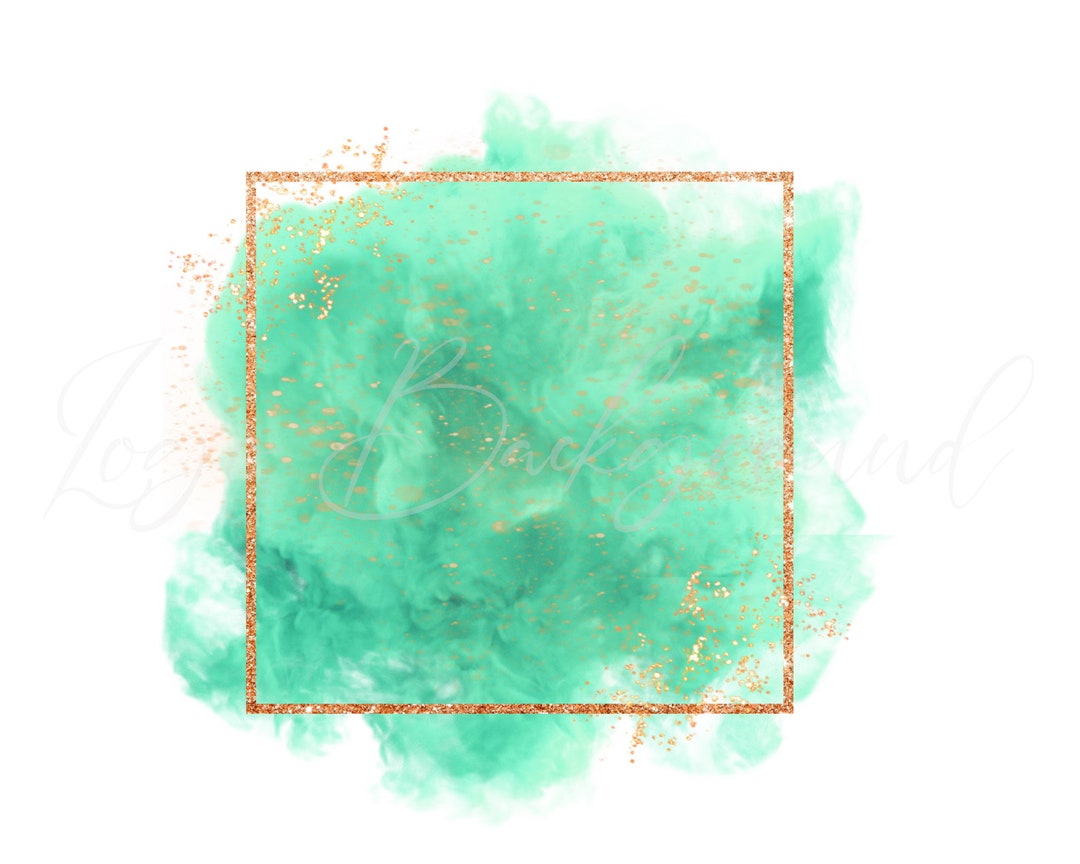 Aqua Logo Background, Aqua Logo Element, Aqua Watercolor, Light Pink ...