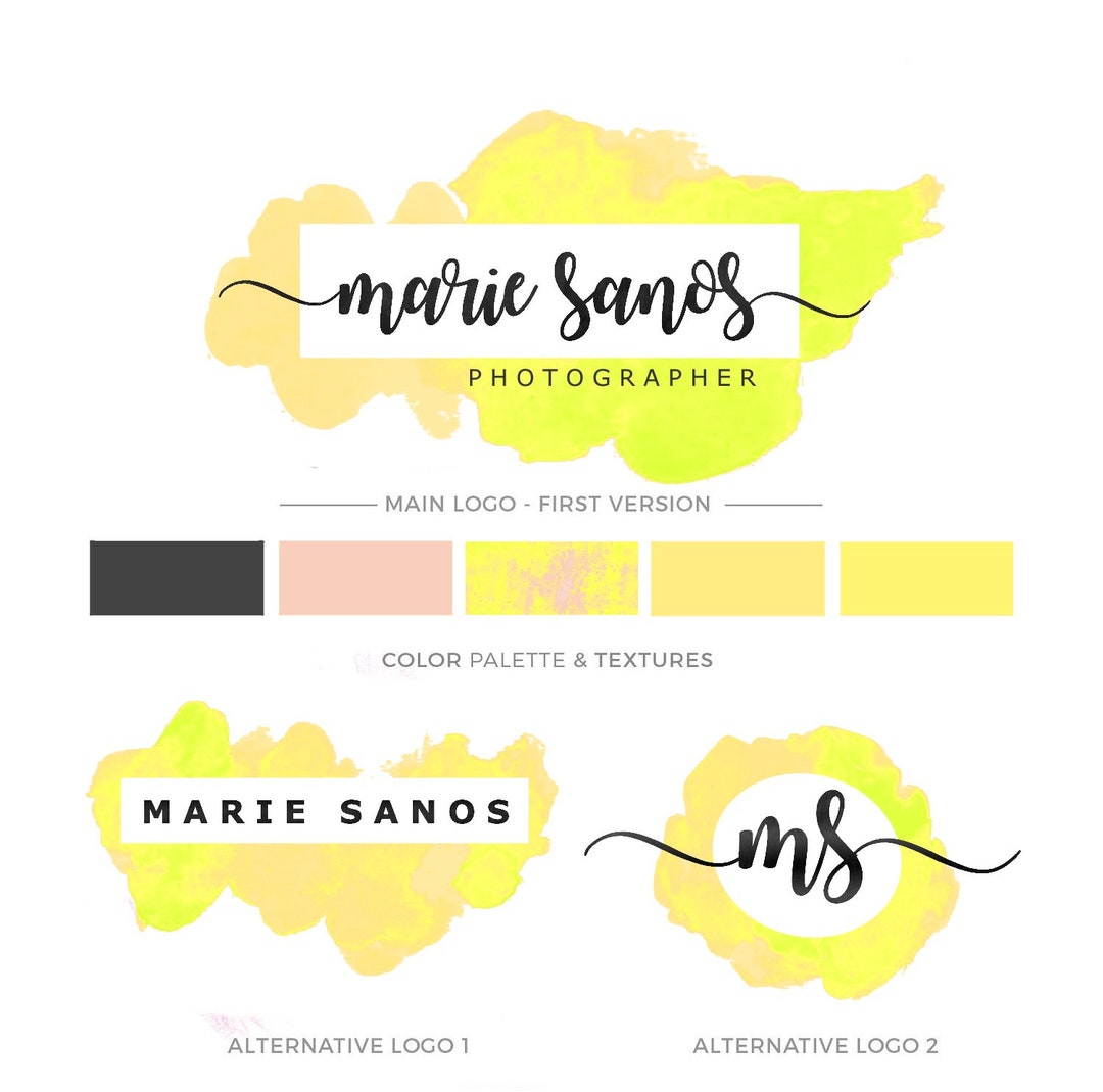 Yellow Logo, Orange Yellow Design, Splatter Logo, Autumn Logo, Spring ...