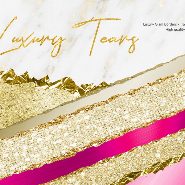 Gold and Pink - Etsy