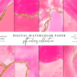 Pink Wallpapers, Pink Backgrounds, Digital Backgrounds, Digital Papers ...