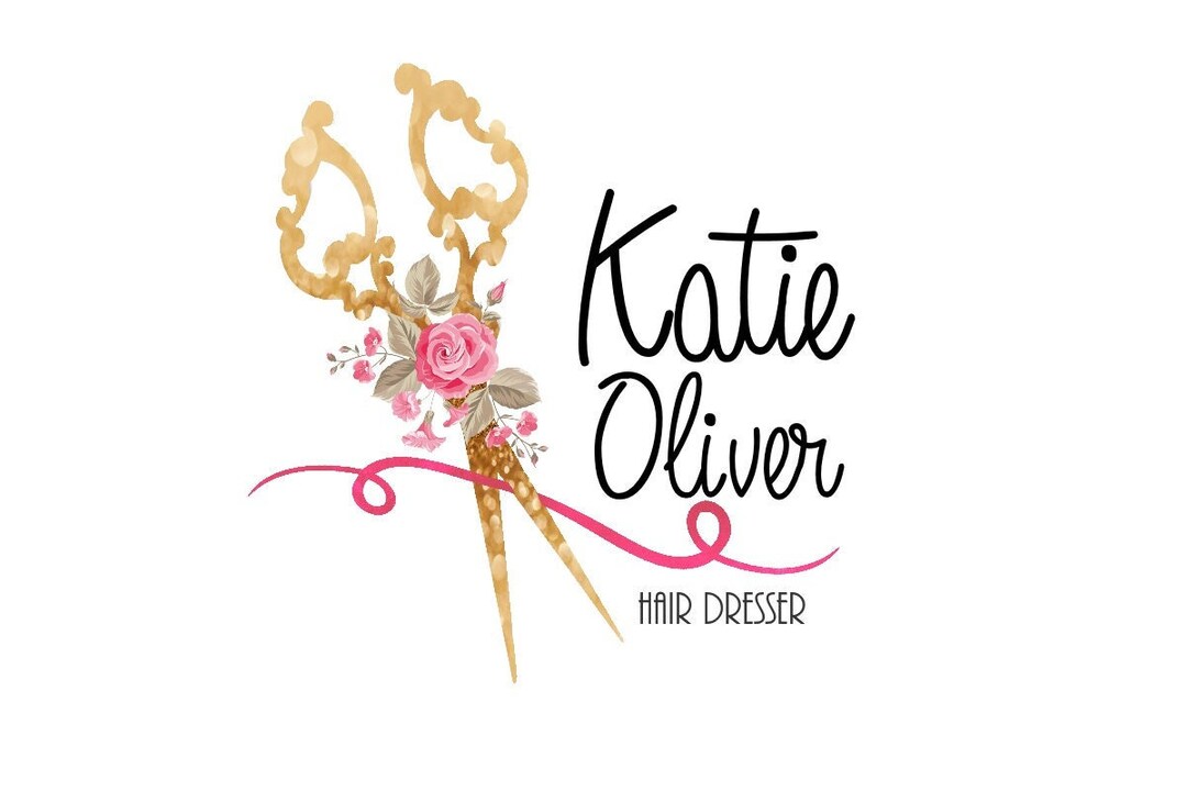 Scissors Logo, Scissor Logo Design, Cutting Logo, Thread Logo, Hair ...