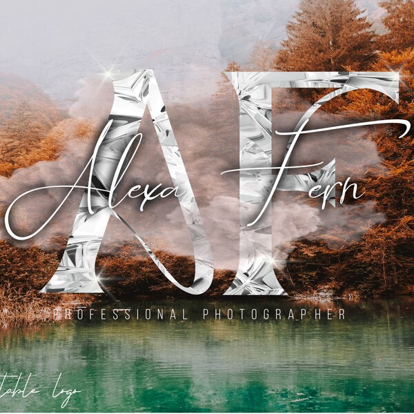 Photographer Logo With Initials - Etsy