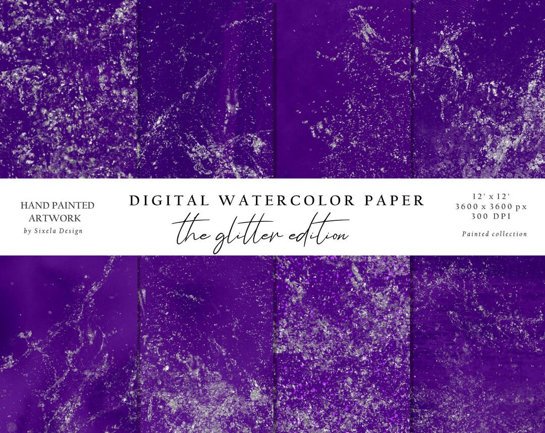 Digital Purple Papers Purple Wallpaper Pack Purple Paper - Etsy