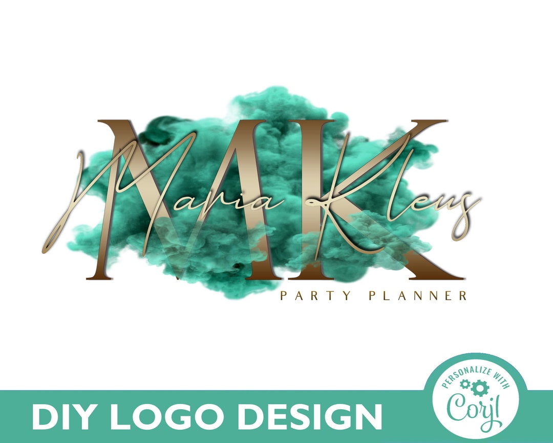 DIY Watercolor Logo DIY Beauty Logo Interior Designer Logo - Etsy