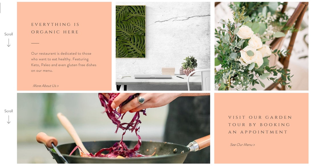 Wix Layout Wix Template Wix Design Wix Website Template - Etsy