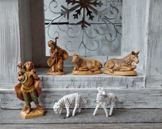 Fontanini Nativity Figures, Vintage Fontanini 1989, Choice, Miniature ...