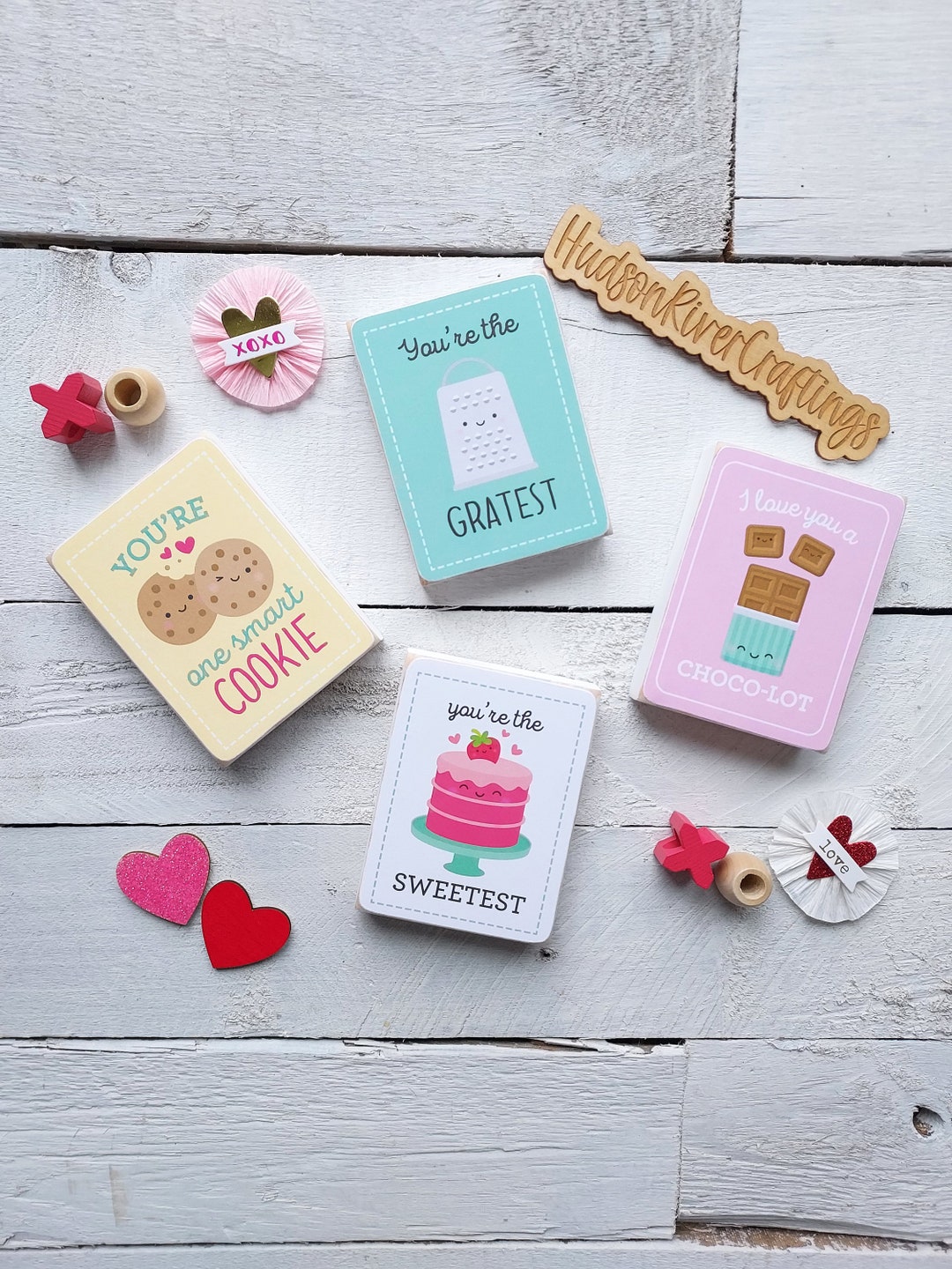 Valentine's Day Mini Signs, Funny Valentine Mini Sign, Tiered Tray Sign ...