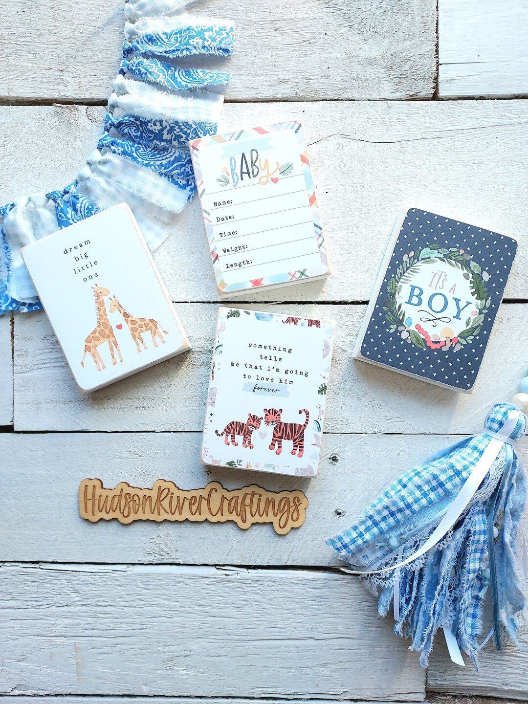 Baby Boy Mini Signs, Baby Boy Decor, Nursery Decor, Baby Shower Gifts ...