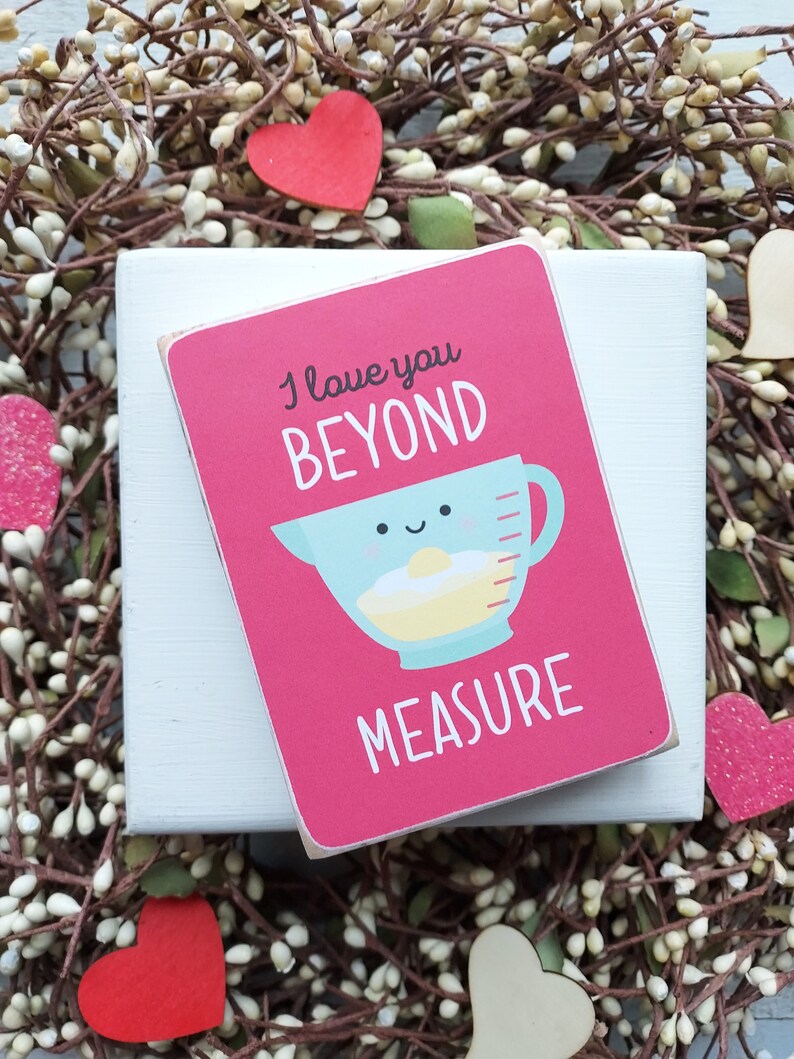 Valentine's Day Mini Signs, Funny Valentine Mini Sign, Tiered Tray Sign ...