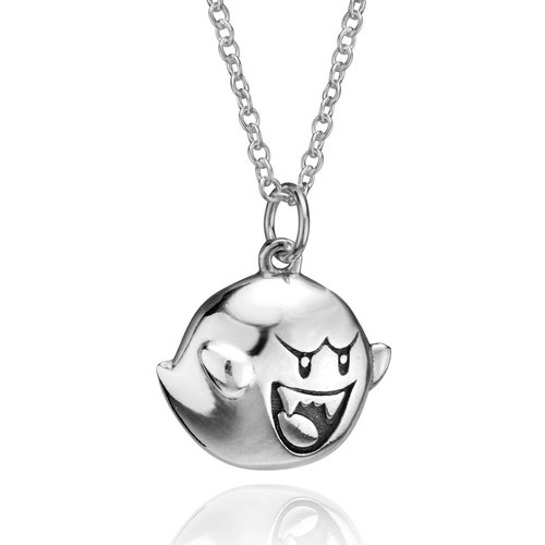 Super Mario Boo Ghost Necklace - Etsy