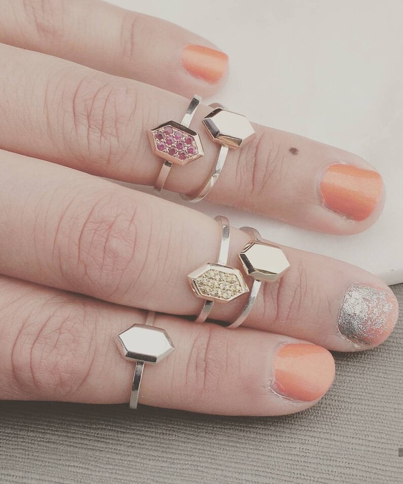 10K Rose Gold and Ruby Rupee Ring Legend of Zelda Inspired - Etsy