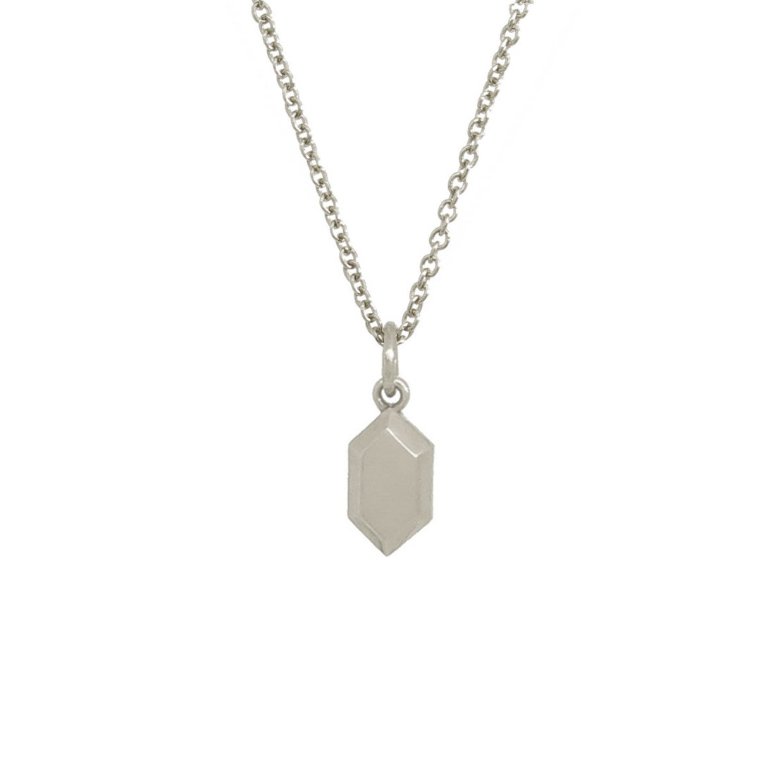 Small Sterling Silver Rupee Pendant, Legend of Zelda Inspired Necklace ...