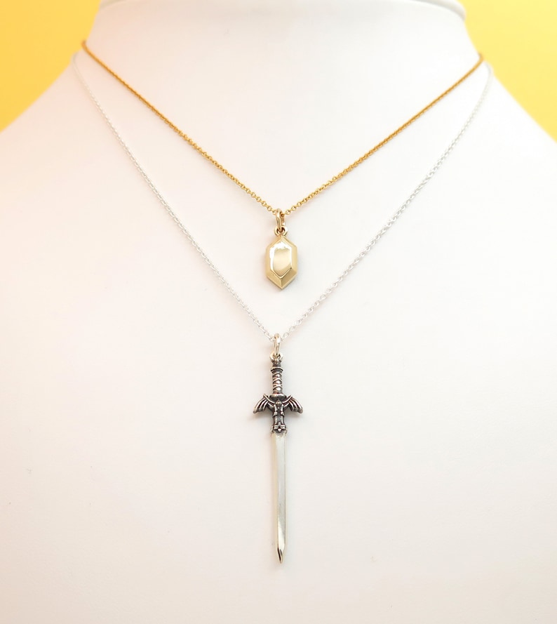 Sterling Silver Zelda Master Sword - Etsy