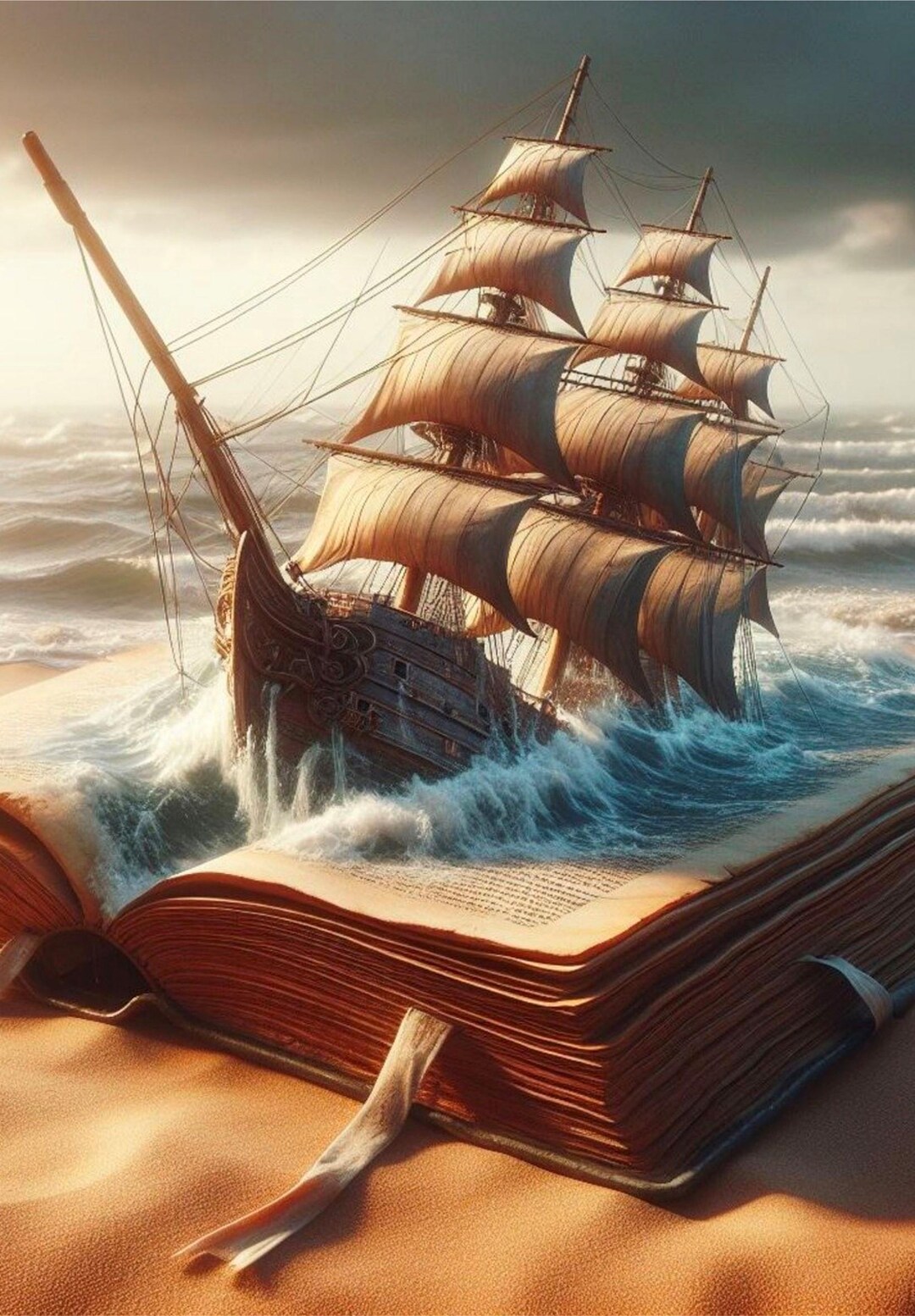 Pirate Book Journal - Etsy