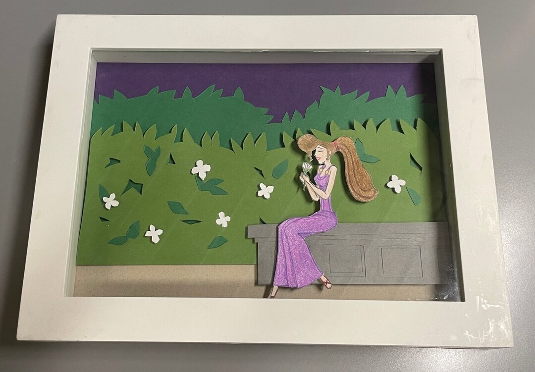 Greek Megara Paper Shadow Box Frame - Etsy