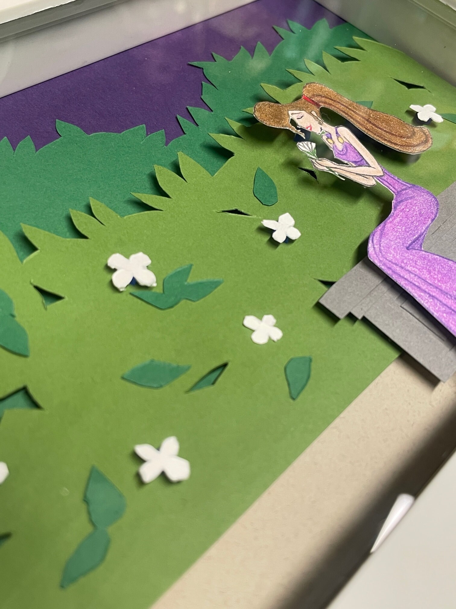 Greek Megara Paper Shadow Box Frame - Etsy