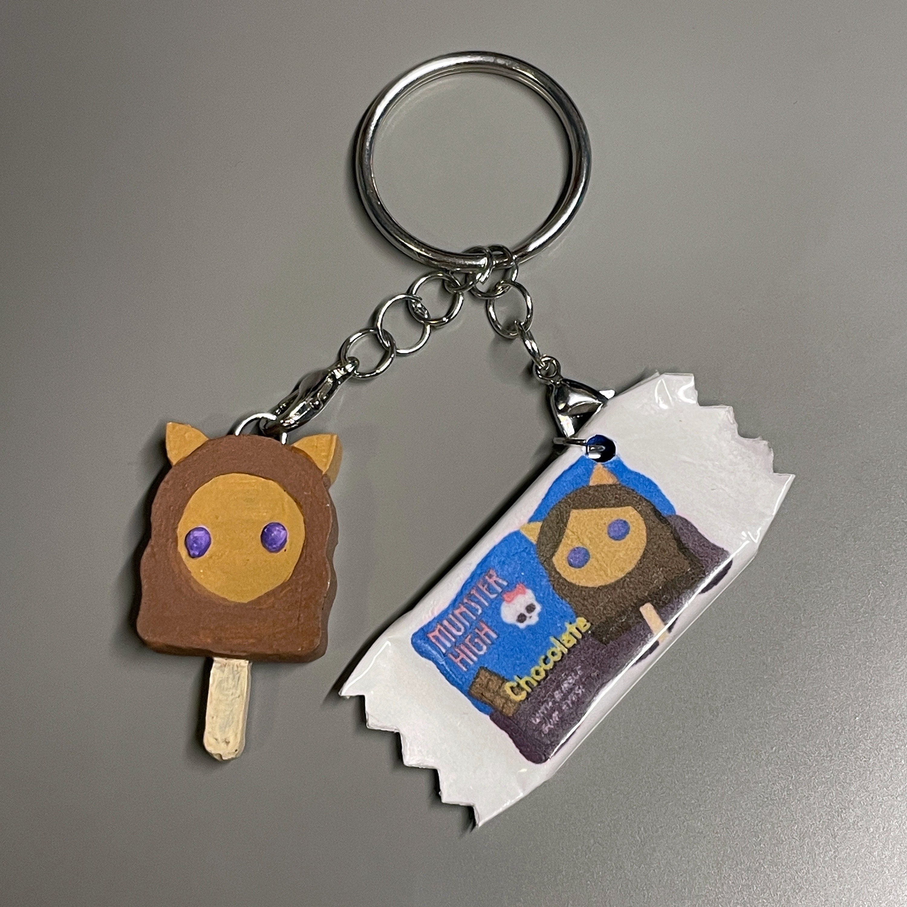 Werewolf Monster Ice Cream Popsicle Keychain - Etsy