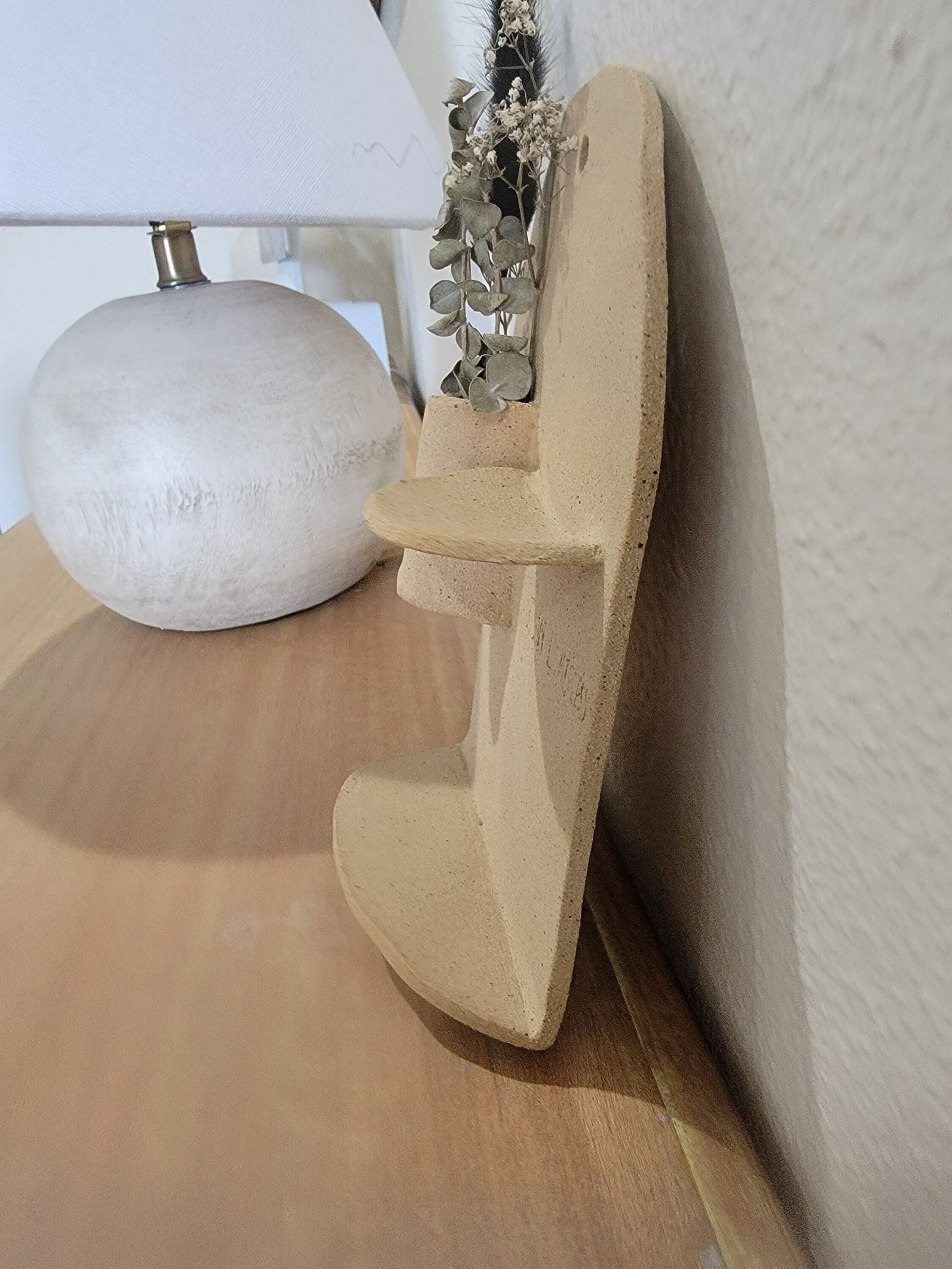 Hanging Ceramic Altar Stone Ware Hand Made Shelf - Etsy