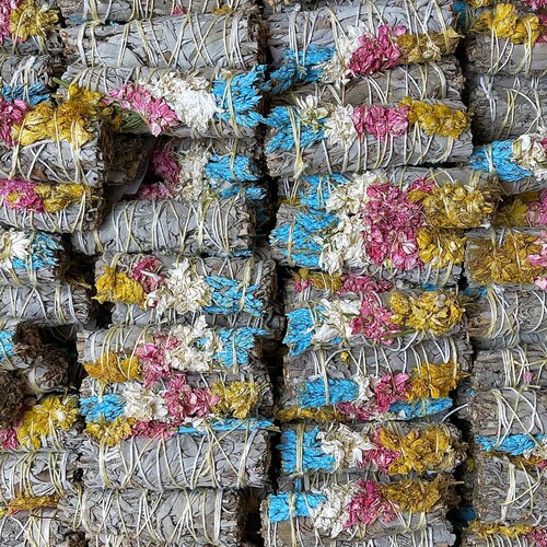Bulk Floral White Sage Sage Sage Bundles Wholesale Smudge - Etsy