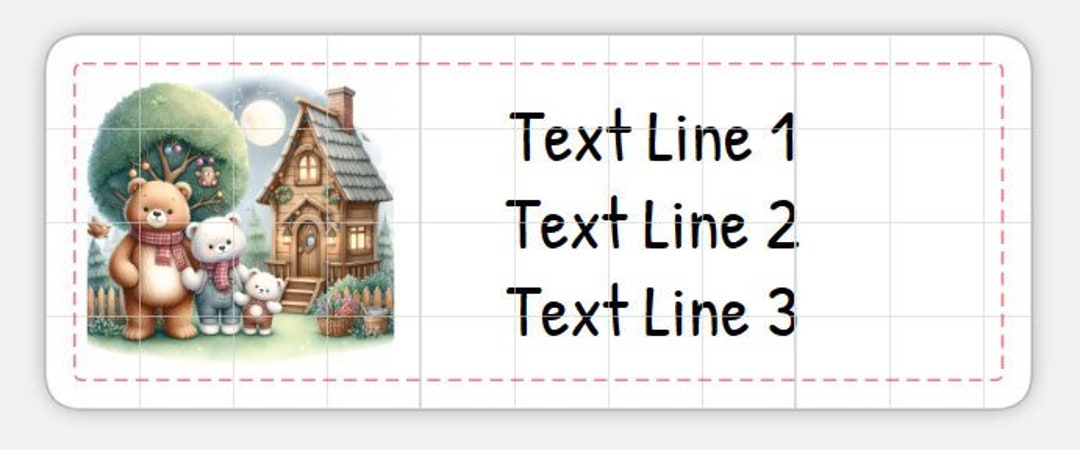 Address Labels Printable DOWNLOAD Happy Mail Swap Shipping Mailing Cute ...