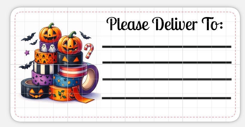 Printable INSTANT DOWNLOAD PDT Please Deliver to Labels Mailing Address ...