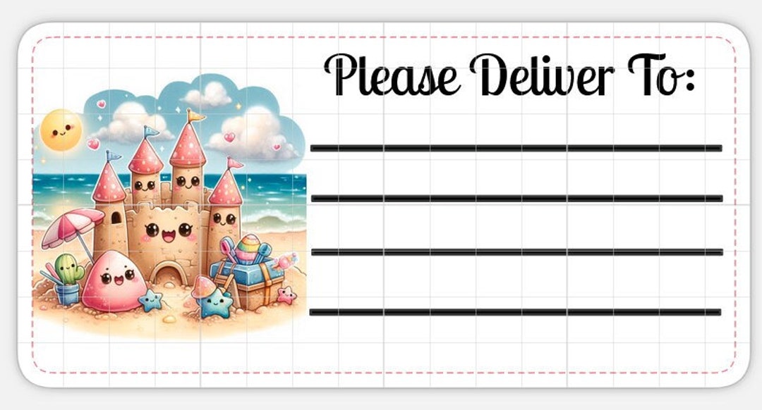 Printable INSTANT DOWNLOAD PDT Please Deliver to Labels Mailing Label ...