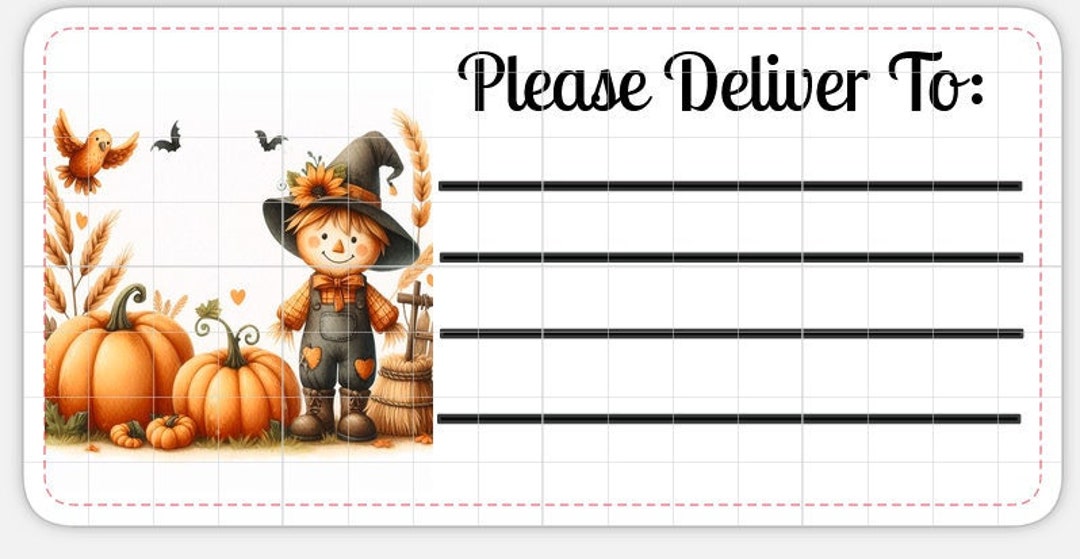 Printable INSTANT DOWNLOAD PDT Please Deliver to Labels Mailing Address ...