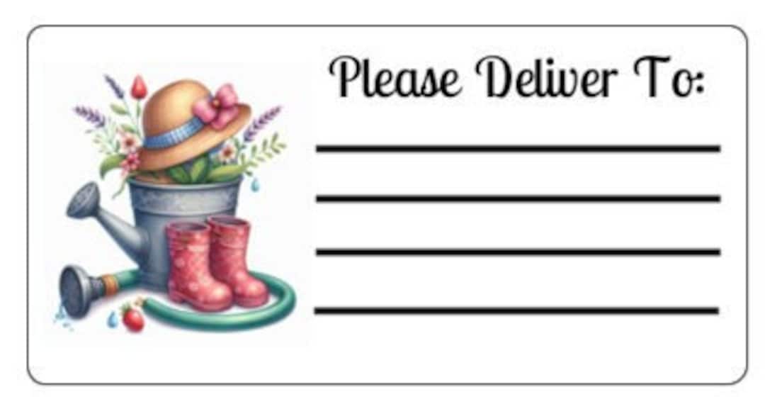 Printable INSTANT DOWNLOAD PDT Please Deliver to Labels Mailing Label ...