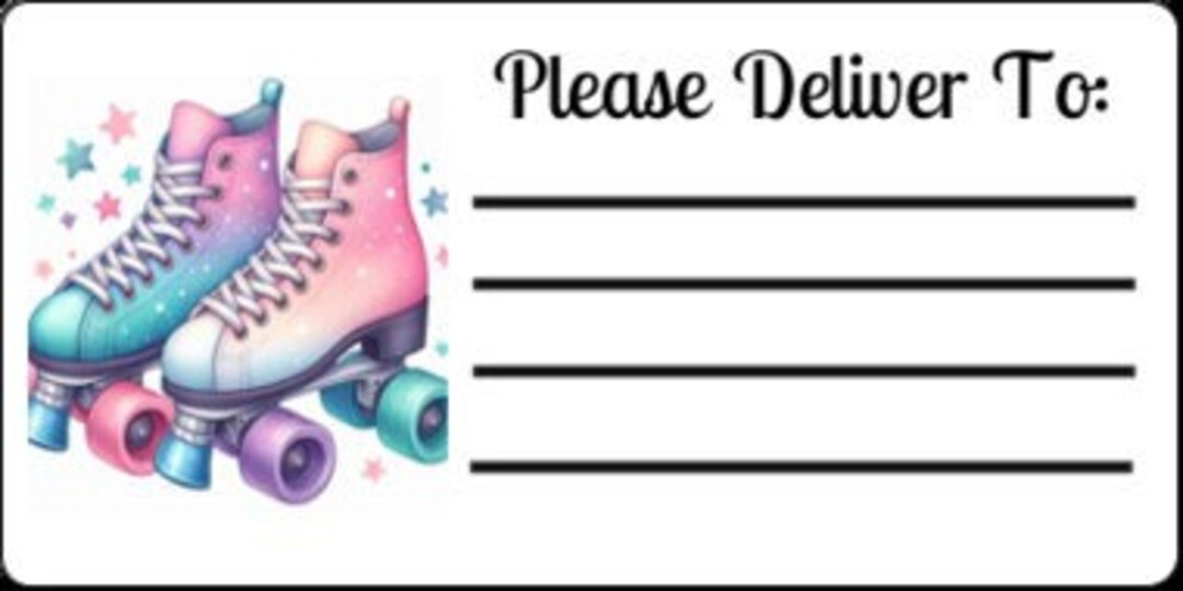 Printable Label INSTANT DOWNLOAD PDT Please Deliver to Mailing Label Address Shipping Labels Pen ...