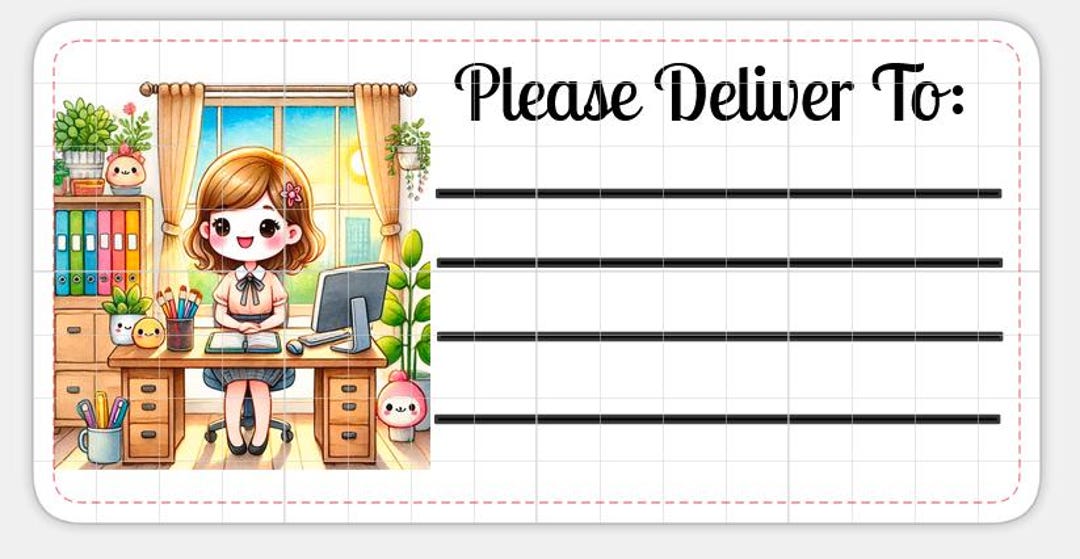 Printable INSTANT DOWNLOAD PDT Please Deliver to Labels Mailing Label ...