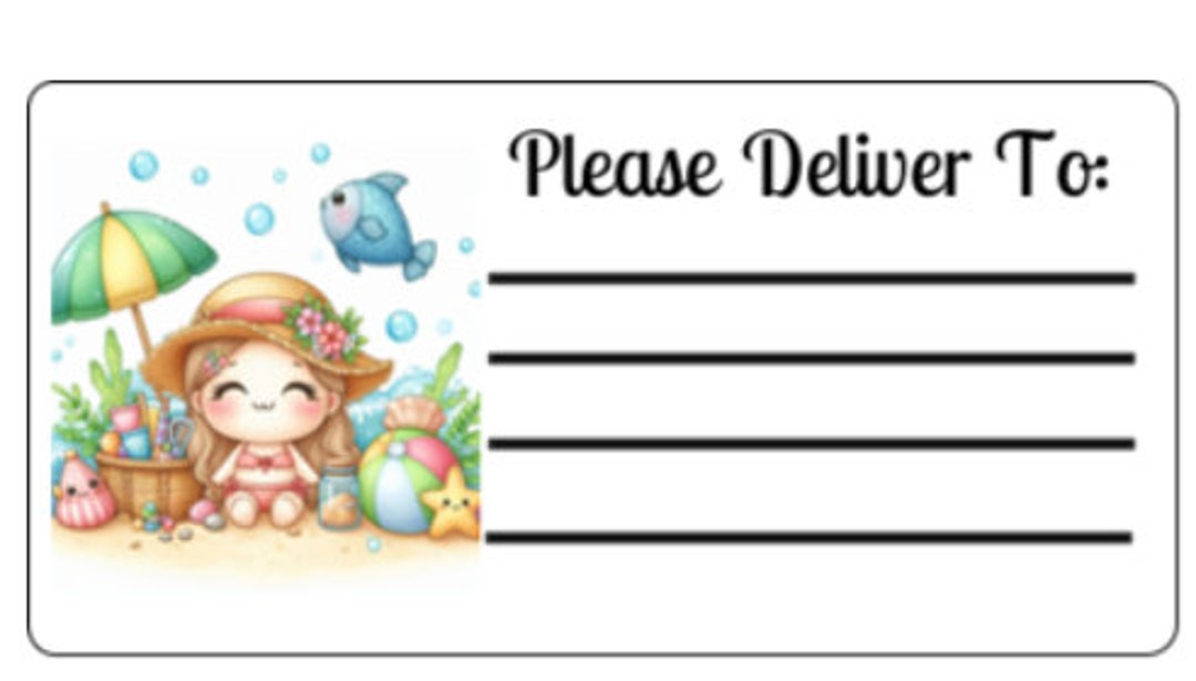 Printable INSTANT DOWNLOAD PDT Please Deliver to Labels Mailing Label ...