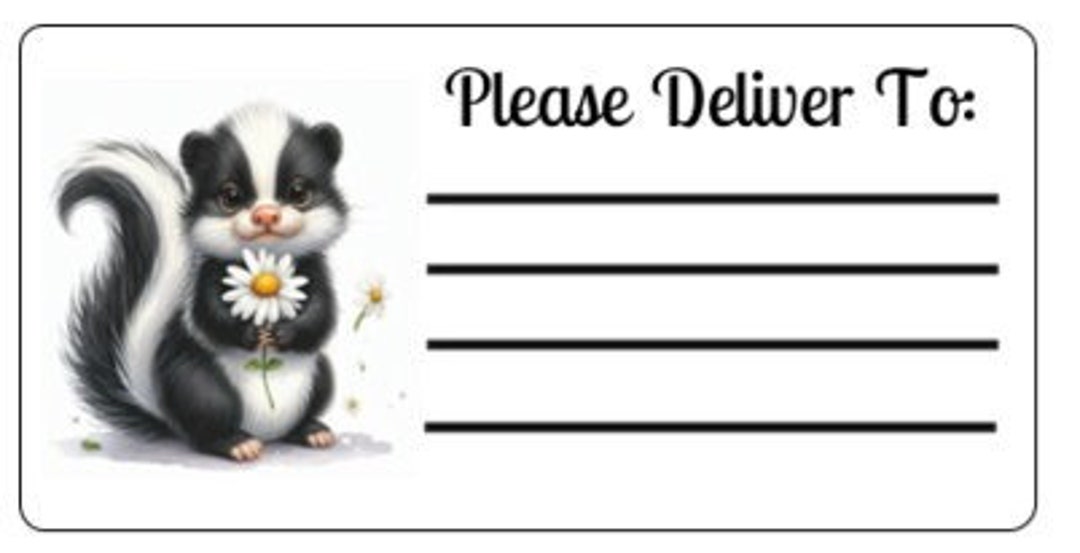 Printable INSTANT DOWNLOAD PDT Please Deliver to Mailing Label Address ...