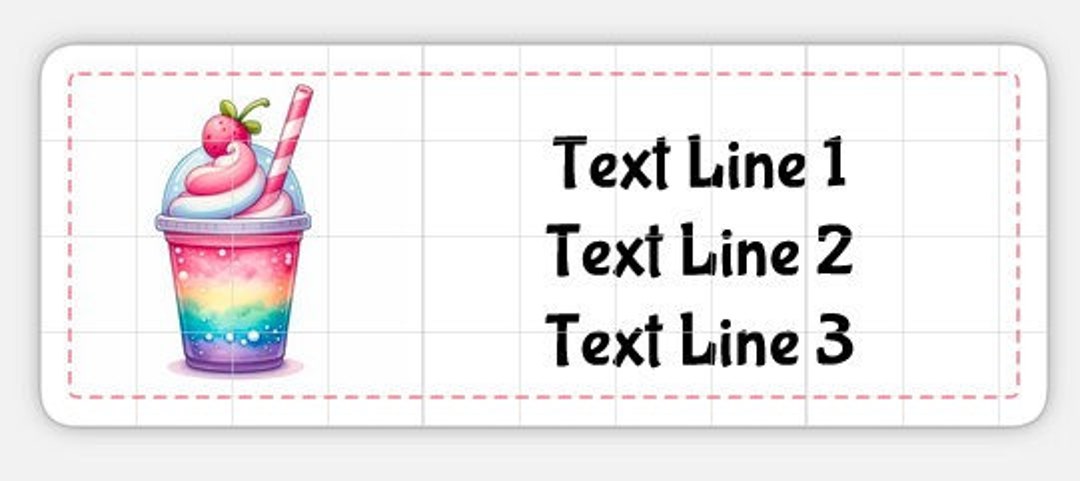 Address Labels Printable DOWNLOAD Happy Mail Swap Shipping Mailing Cute ...