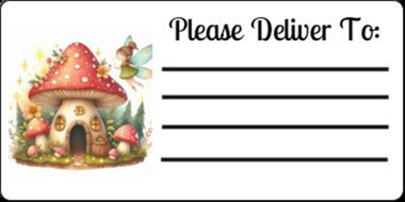 Printable INSTANT DOWNLOAD PDT Please Deliver to Labels Mailing Label ...