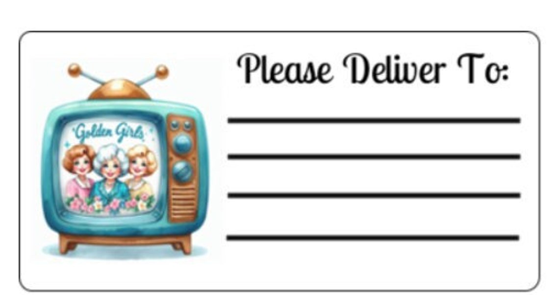 Printable INSTANT DOWNLOAD PDT Please Deliver to Labels Mailing Label ...