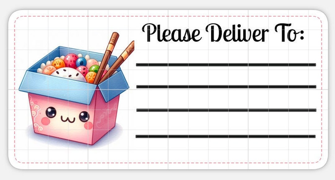 Printable INSTANT DOWNLOAD PDT Please Deliver to Labels Mailing Label ...
