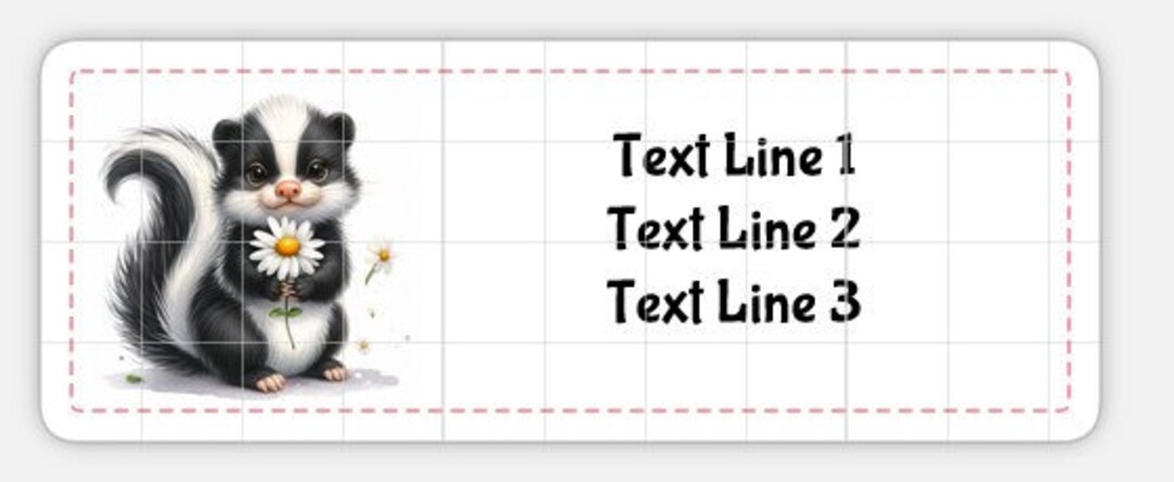 Address Labels Printable DOWNLOAD Happy Mail Swap Shipping Mailing Cute ...