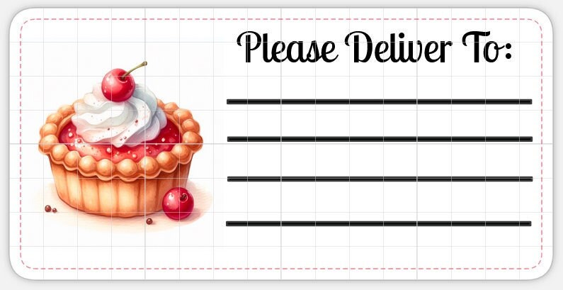 Printable INSTANT DOWNLOAD PDT Please Deliver to Labels Mailing Label ...