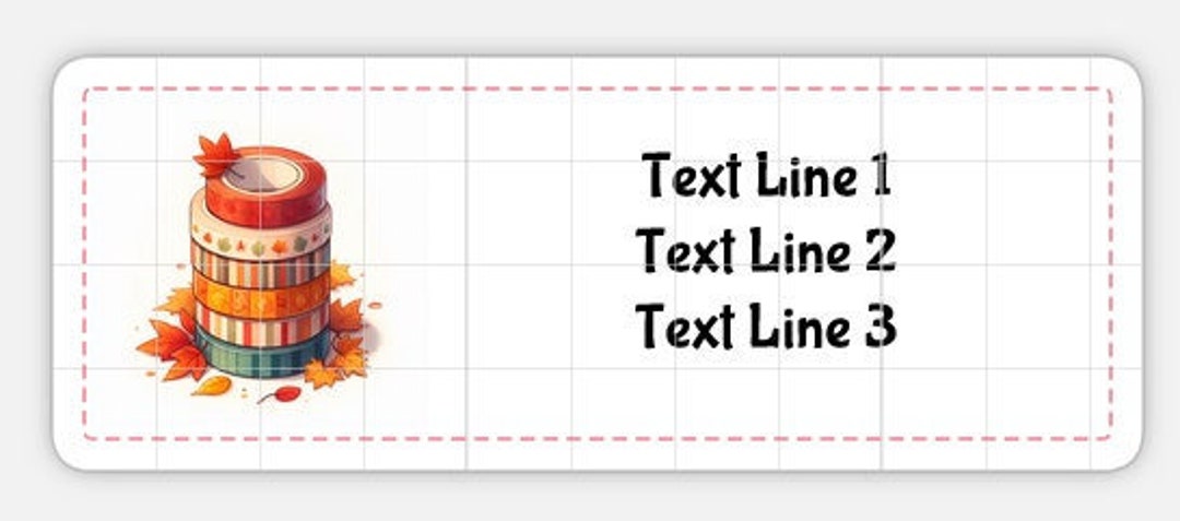 Address Labels Printable DOWNLOAD Happy Mail Swap Shipping Mailing Cute ...