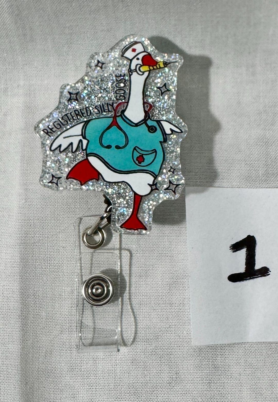 RN Silly Goose Duck Nurse Nursing Doctor Needle Shot Pills Medicine ...