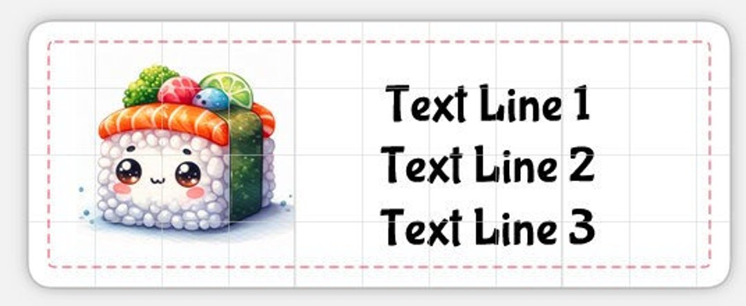 Address Labels Printable DOWNLOAD Happy Mail Swap Shipping Mailing Cute ...