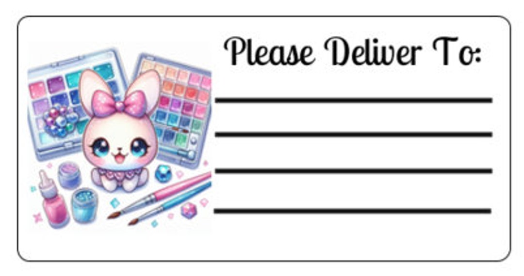 Printable INSTANT DOWNLOAD PDT Please Deliver to Labels Mailing Address ...