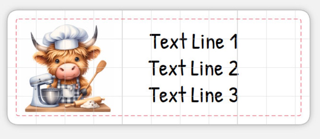 Address Labels Printable DOWNLOAD Happy Mail Swap Shipping Mailing Cute ...