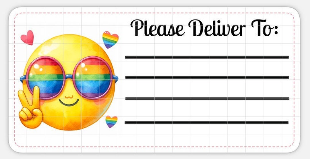 Printable INSTANT DOWNLOAD PDT Please Deliver to Labels Mailing Label ...