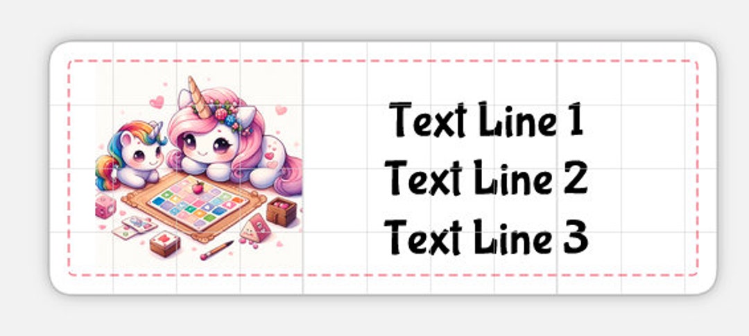 Address Labels Printable DOWNLOAD Happy Mail Swap Shipping Mailing Cute ...