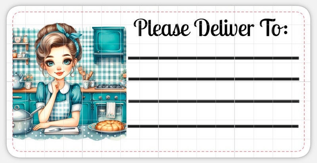 Printable INSTANT DOWNLOAD PDT Please Deliver to Labels Mailing Label ...