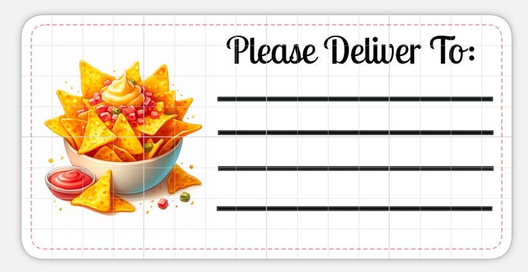 Printable INSTANT DOWNLOAD PDT Please Deliver to Labels Mailing Label ...