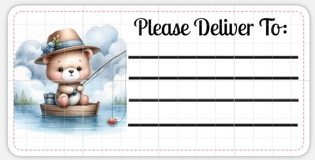 Printable INSTANT DOWNLOAD PDT Please Deliver to Labels Mailing Label ...