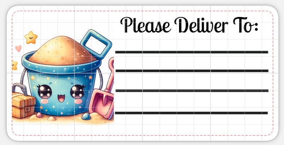Printable INSTANT DOWNLOAD PDT Please Deliver to Labels Mailing Label ...
