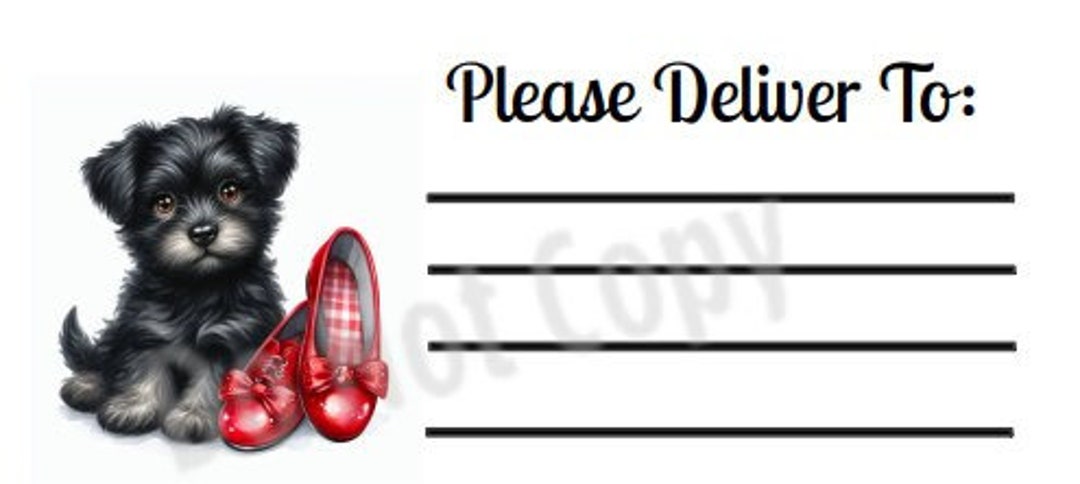 Printable INSTANT DOWNLOAD PDT Please Deliver to Labels Mailing Label ...